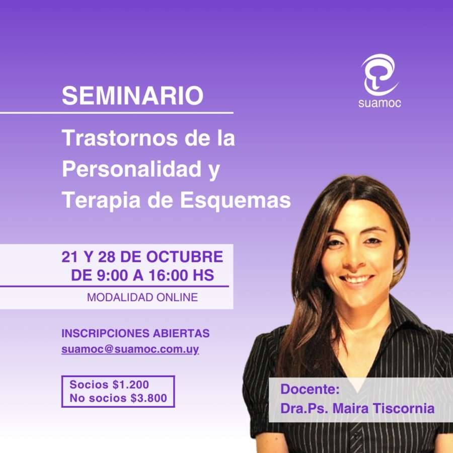 Trastornos de personalidad y terapias de esquemas Trastornos de personalidad y terapias de esquemas
